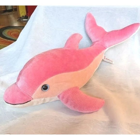 Aurora | Toys | 6 Pink Dolphin Plush Aurora Ocean Aquatic Porpoise Sea ...